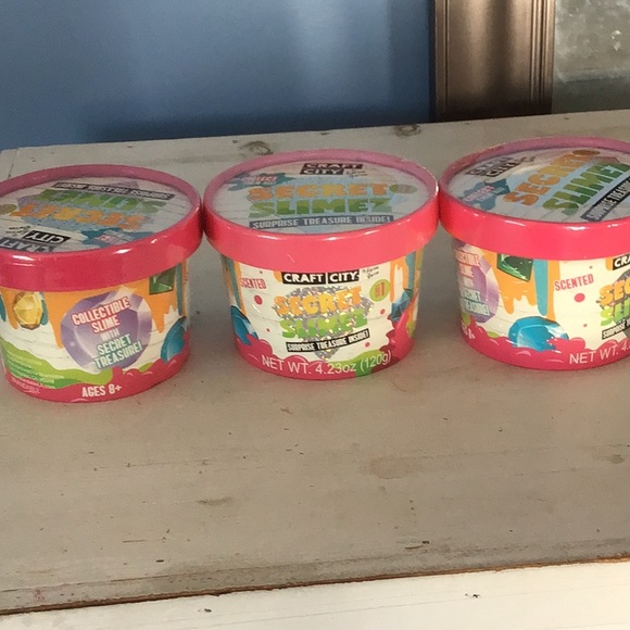 brandable | Toys | Secret Slimez With Karina Garcia Slime Set Of 3 ...